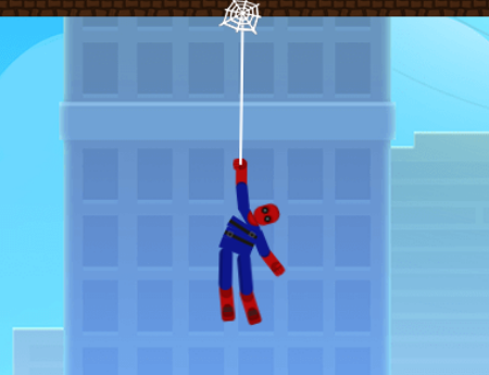 Spiderman Swing - Play Online Spiderman Swing Without Download