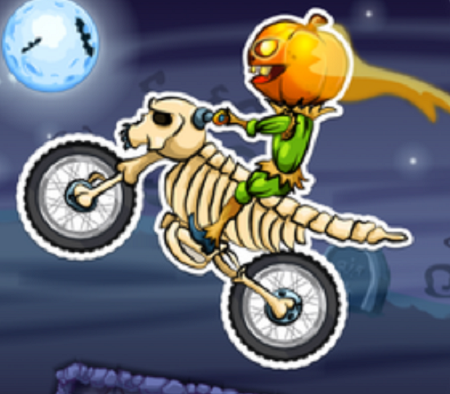 Moto X3M Spooky Land - Play Online Moto X3M Spooky Land Without Download